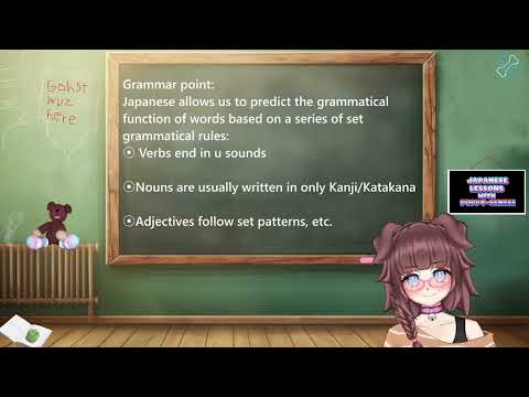 How to read Japanese Sentences using context clues and grammar