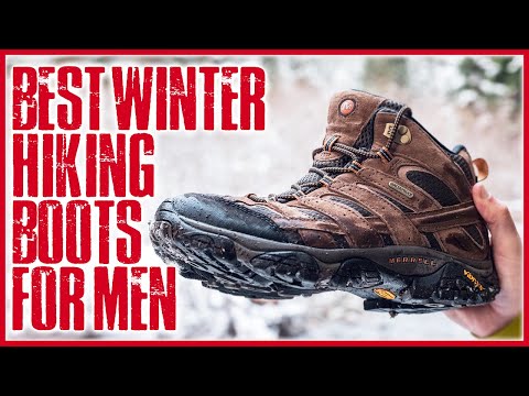 Top 5 Best Winter Hiking Boots For Men Reviews - Men's Winter Hiking Boots in 2023