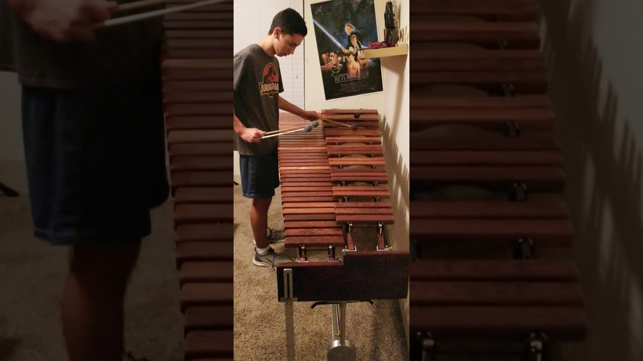 Third Excerpt on a New Five-Octave Marimba (Coe Percussion)