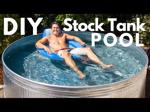 Stock Tank Pool DIY