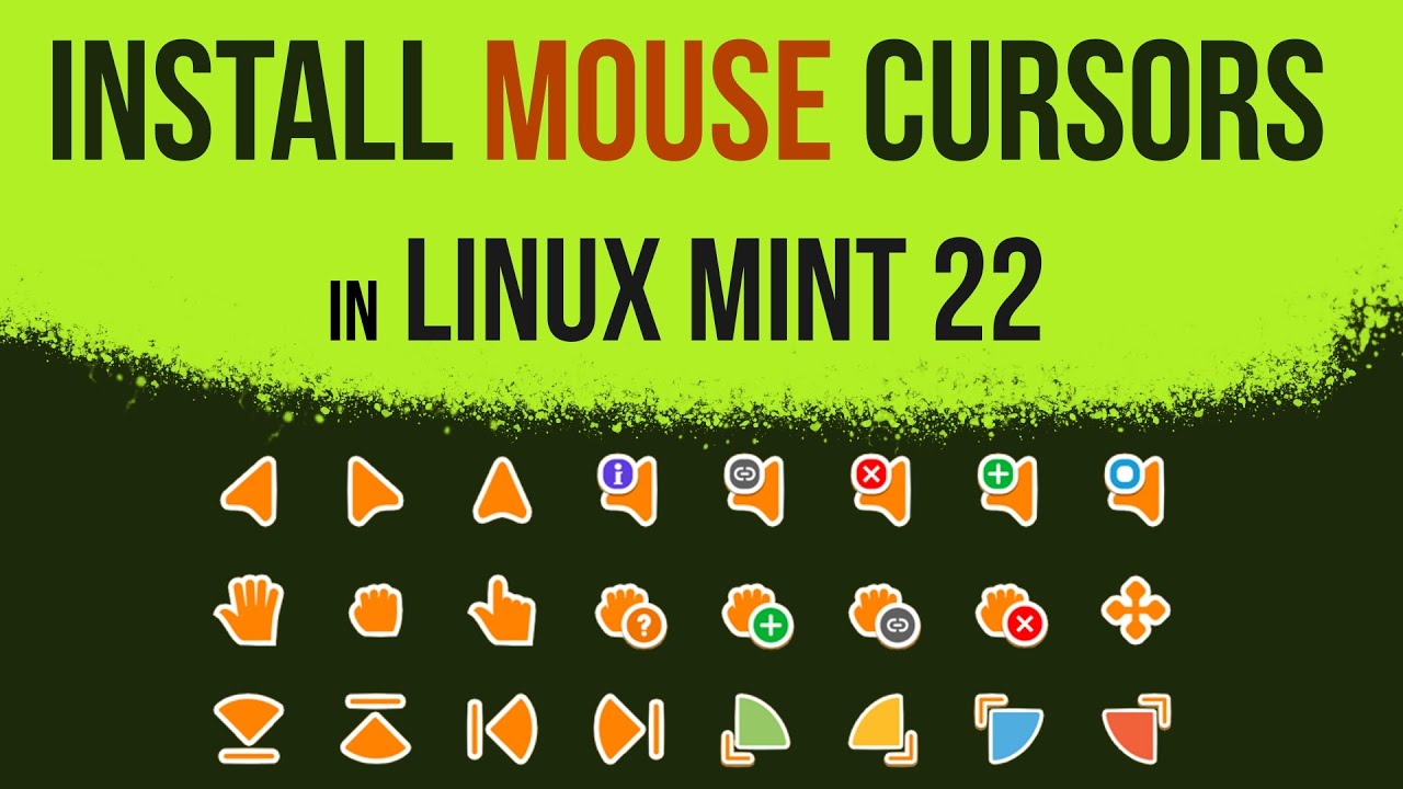 How to Install Mouse Cursors in Linux Mint 22 Cinnamon