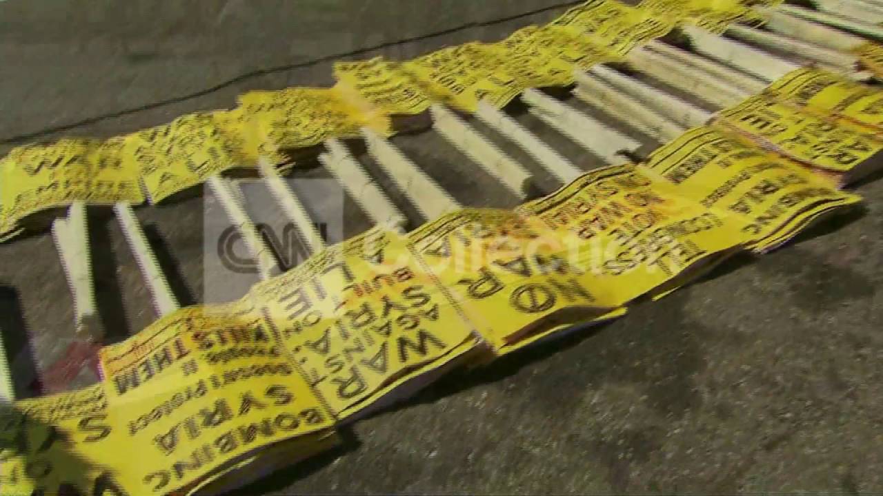 SYRIA PROTESTERS AT WHITE HOUSE-PREPS