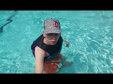 Brian in the pool, again