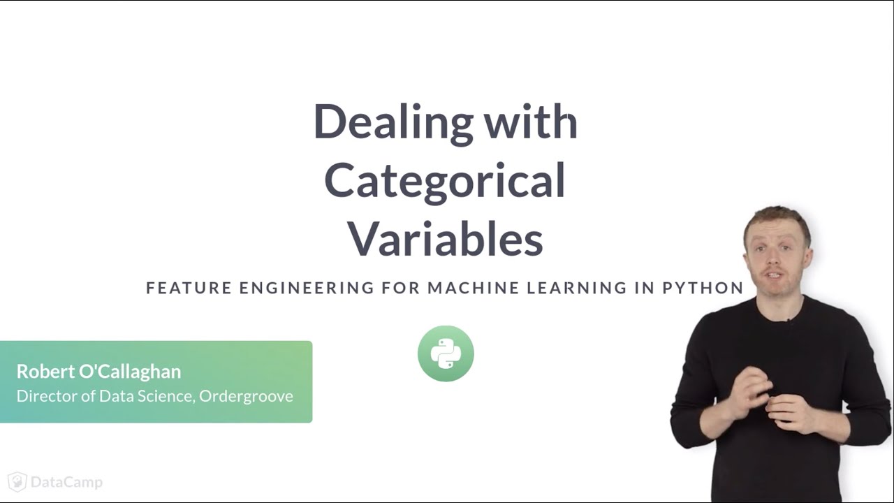 Python Tutorial: Dealing with categorical features