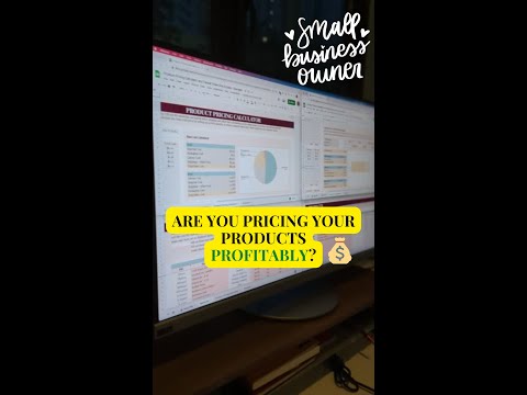 Price Your Products with this Pricing Calculator Spreadsheet
