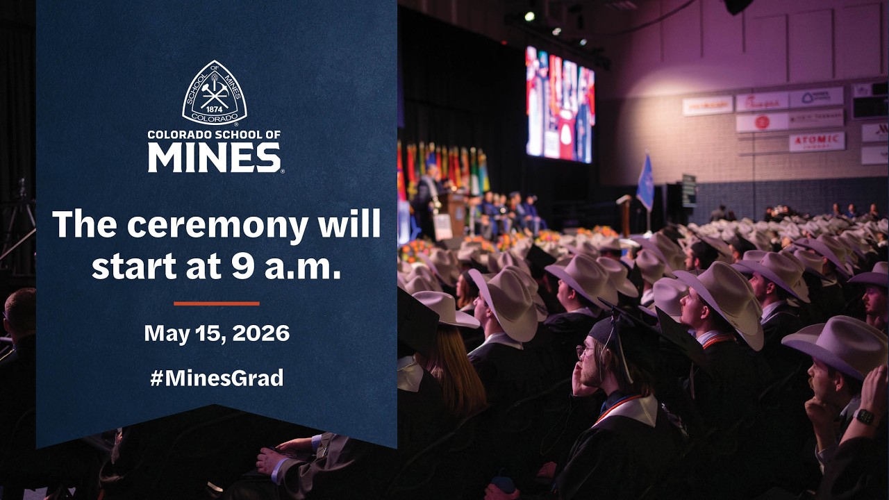 Mines Undergraduate Commencement #3 - May 2026