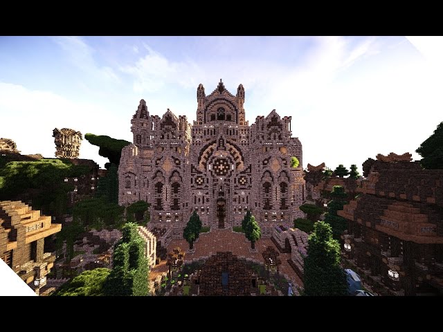 [DP Locations] Central town. Minecraft Map