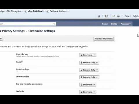How to set up and use privacy settings on Facebook