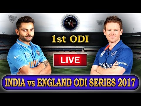 India Vs England 1ST ODI Live Score | Live Scorecard