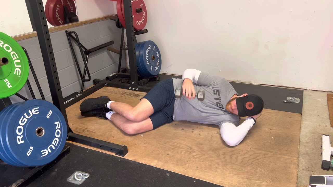 Sidelying External Rotation Drop Catch