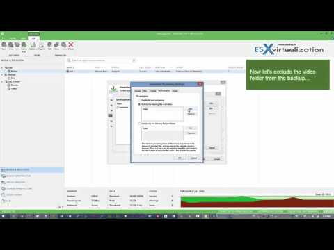 Veeam Backup and Replication v9 Guest File Exclusion