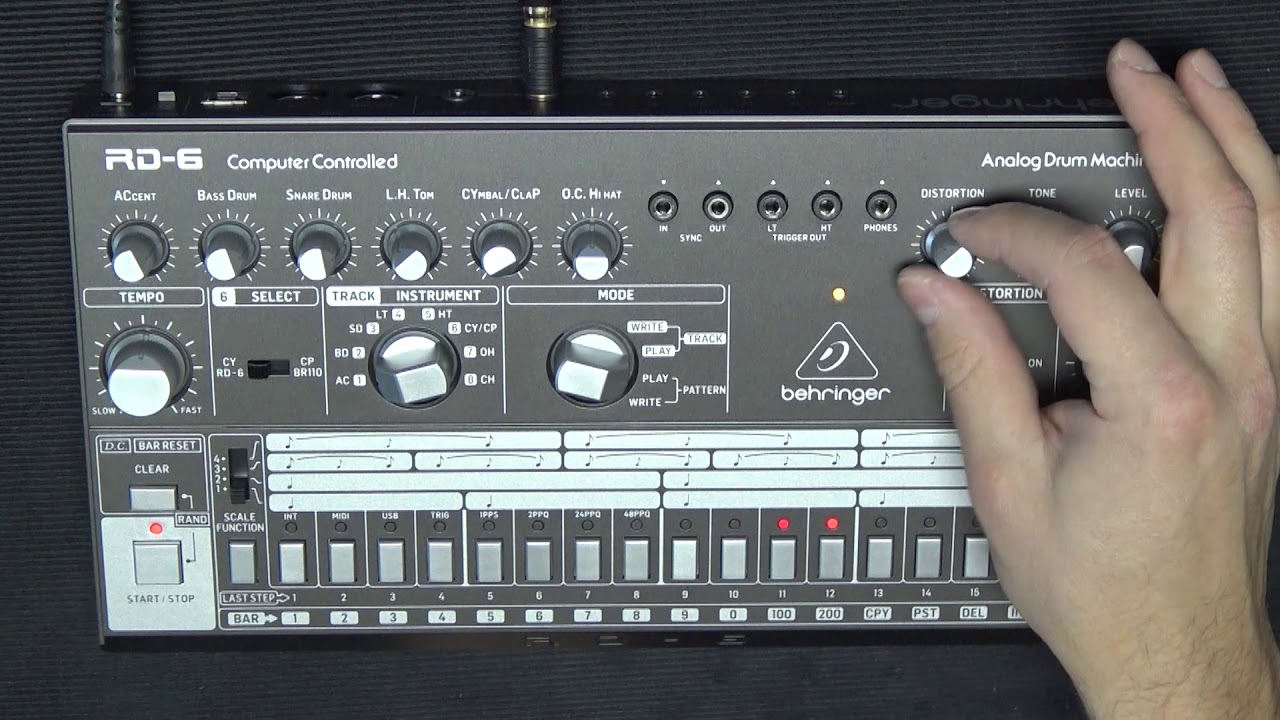 Behringer RD-6-BK Rhythm Designer драм машина купить в Москве в ...