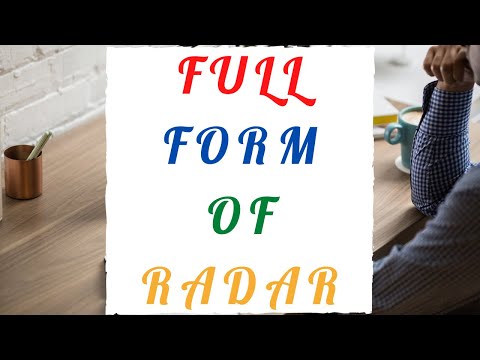 FULL FORM OF RADAR || WHAT IS THE FULL FORM OF RADAR ? #Shorts #Youtubeshorts