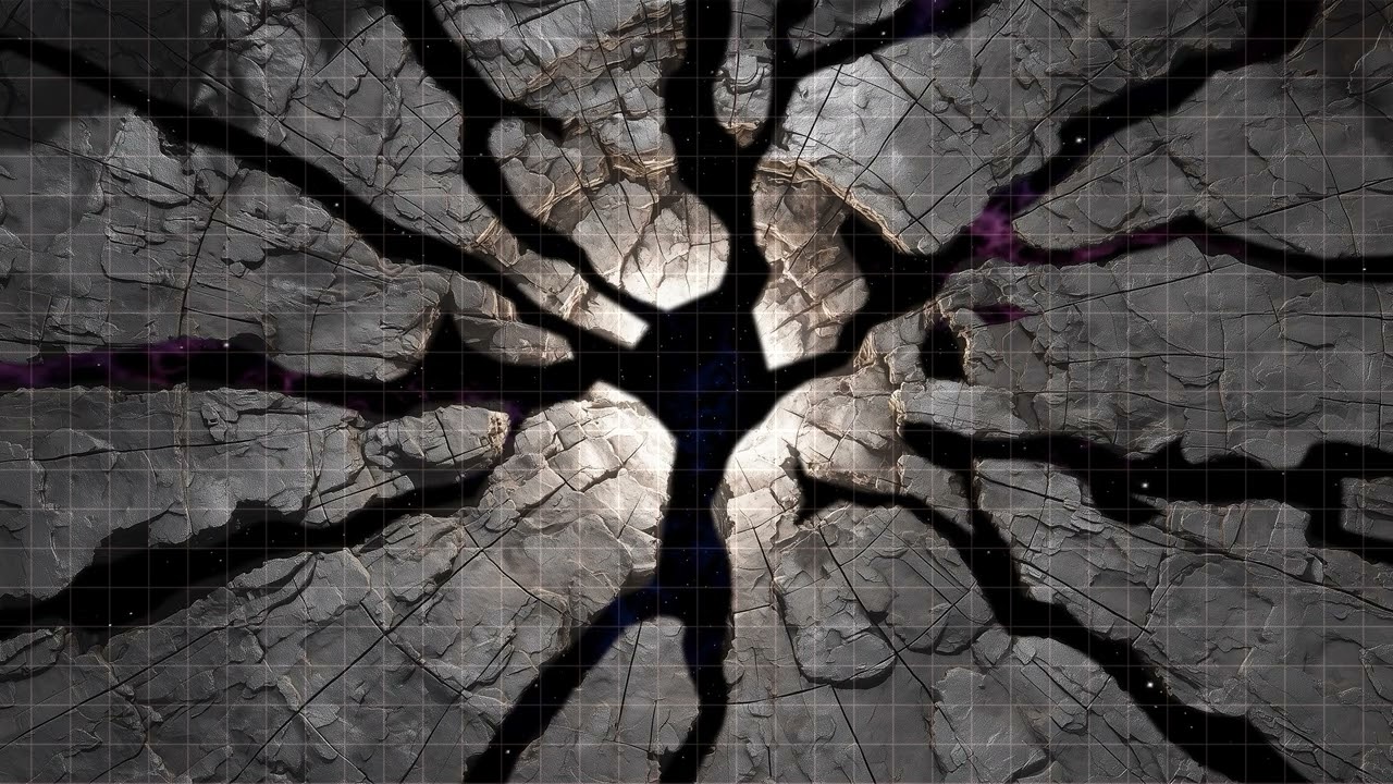 D&D | Obsidian Core Part 2 Grid | Animated Battle Maps