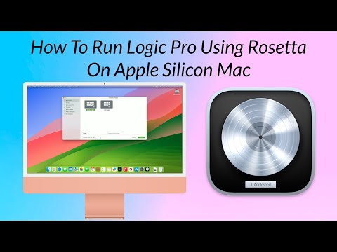 How To Run Logic Pro in Rosetta Mode