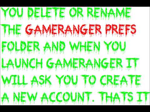 Steam Community :: Video :: How to delete and create a new GameRanger ...