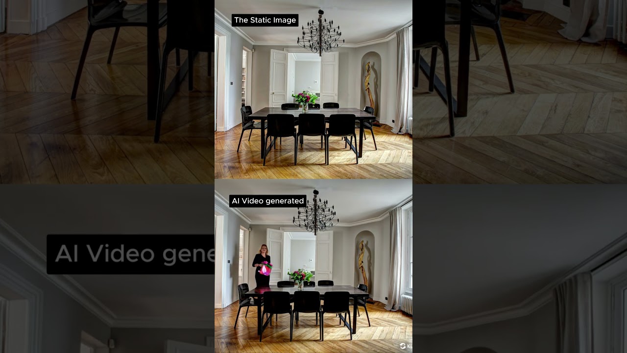 From 3D render to powerful video animation with AI #3drender #interiordesign #interior