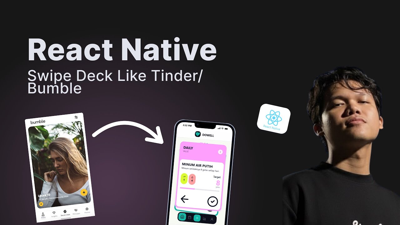 Make Swipe Card like Tinder/Bumble Deck in React Native