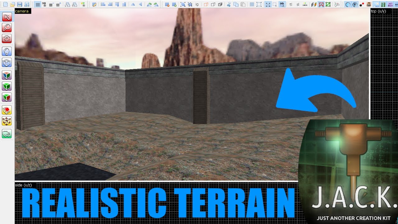 Half-Life Mapping Tutorial #12 - Realistic Terrain & Skybox