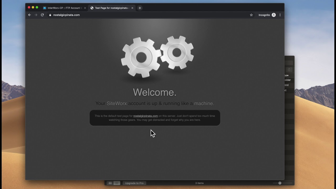 Interworx New Gui
