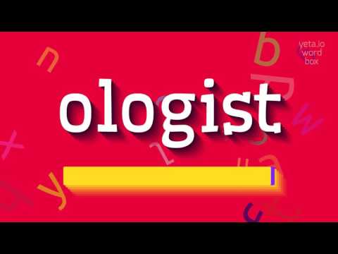 How to say "ologist"! (High Quality Voices)