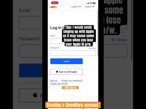 How to create a Cloudflare account? #cloudflare #signup #cloudflaretutorial