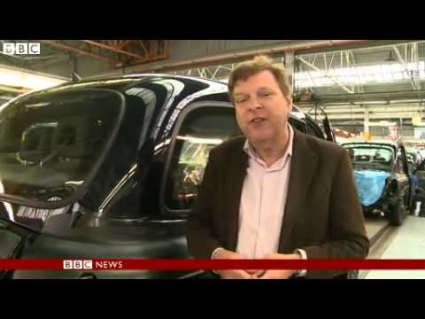 On the assembly line of London's famous black cabs