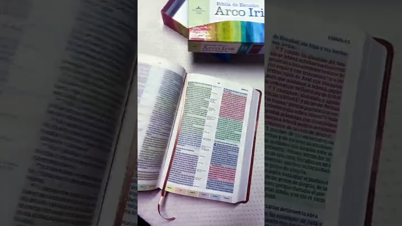 Biblia de estudio Arcoiris
