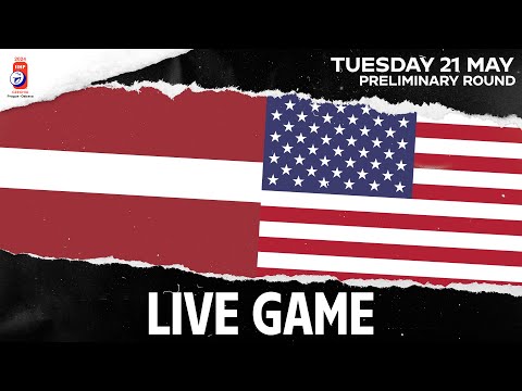 LIVE | Latvia vs. USA | 2024 #IIHFWorlds