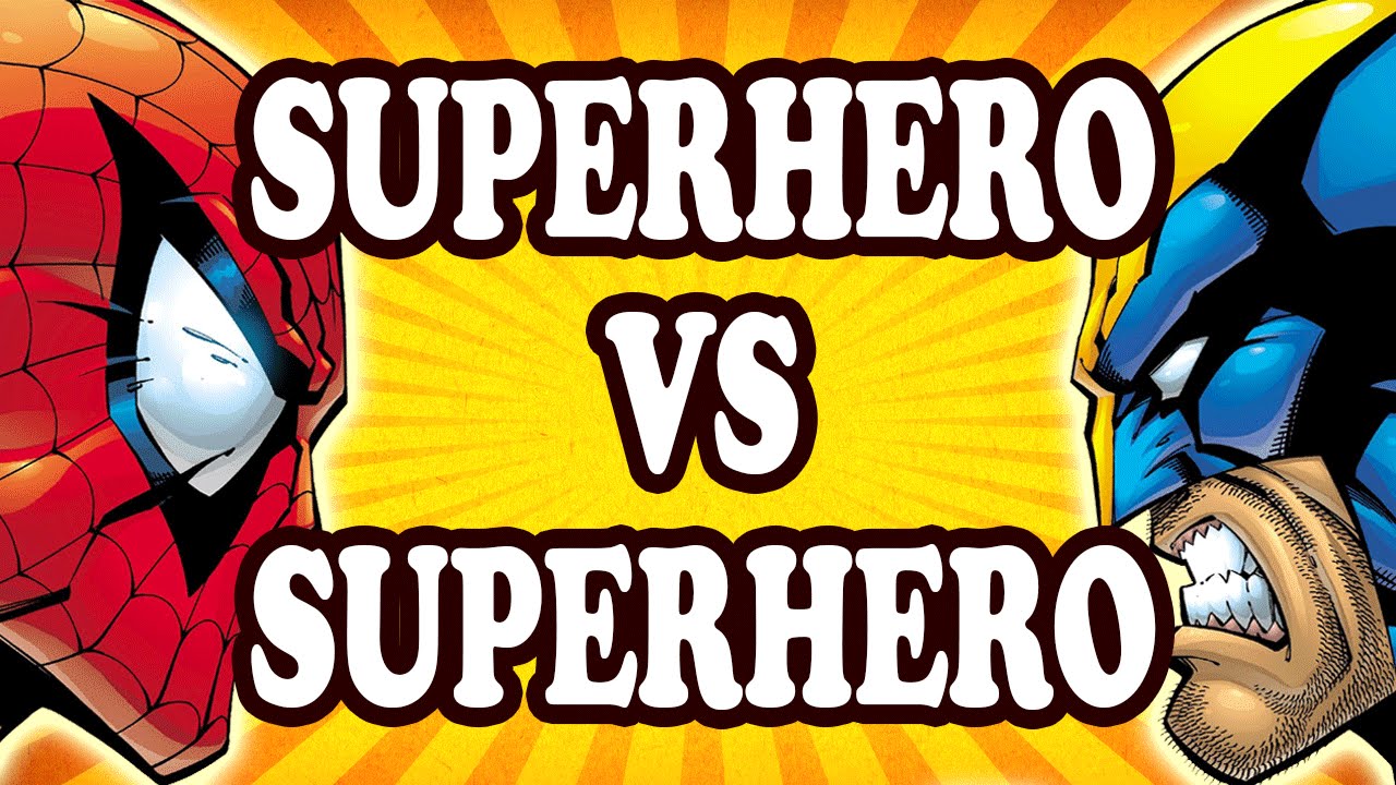 Top 10 Superhero v Superhero Battles