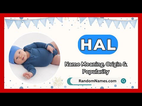 Hal - Baby Boy Name Meaning, Origin & Popularity - RandomNames.com
