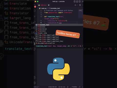 Python Text Translation: googletrans to translate in Minutes #google #techeducation #learnpython