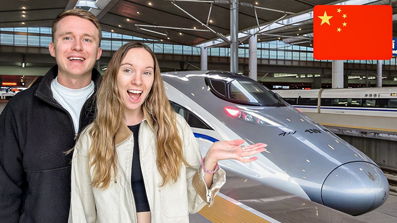 Taking China's $70 Business Class Bullet Train 🇨🇳 (INSANE)