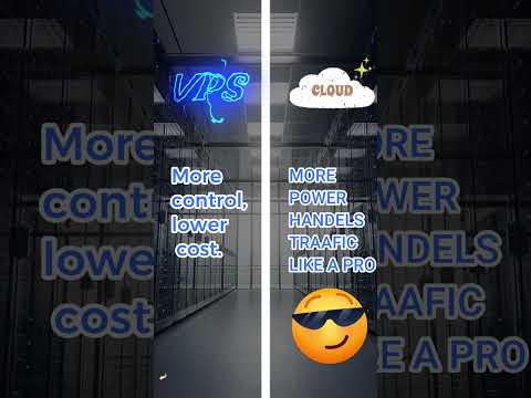 Cloud Hosting vs VPS Hosting – What's the Real Difference 🤔☁️💻 #vpshosting #cloudhostings