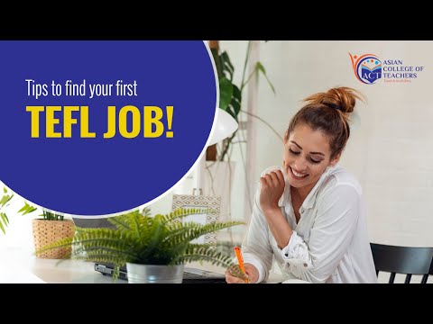 How to find first teaching jobs - Tips to find your first TEFL job!