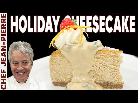 De perfecte eggnog-cheesecake voor de feestdagen | Chef Jean-Pierre