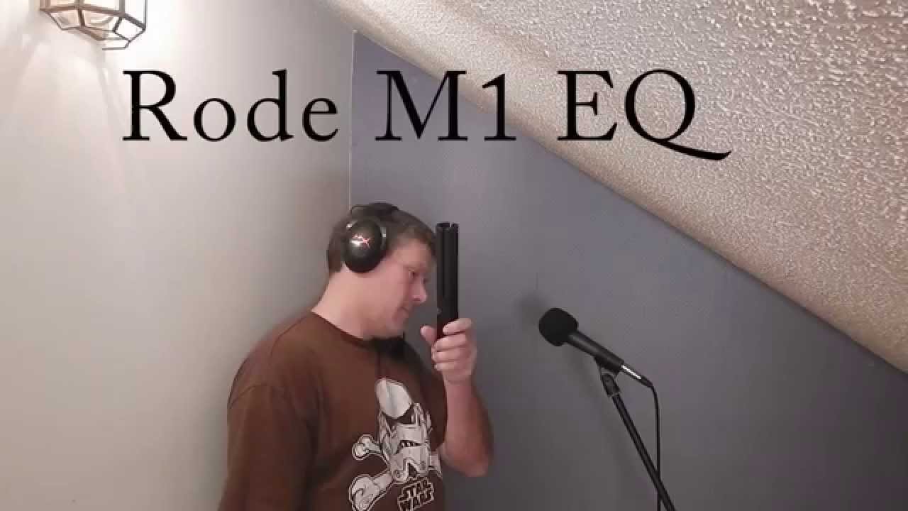 Rode m1 vs  Shure 57 room test p1
