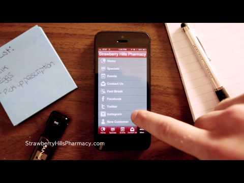 Strawberry Hills Pharmacy Mobile App