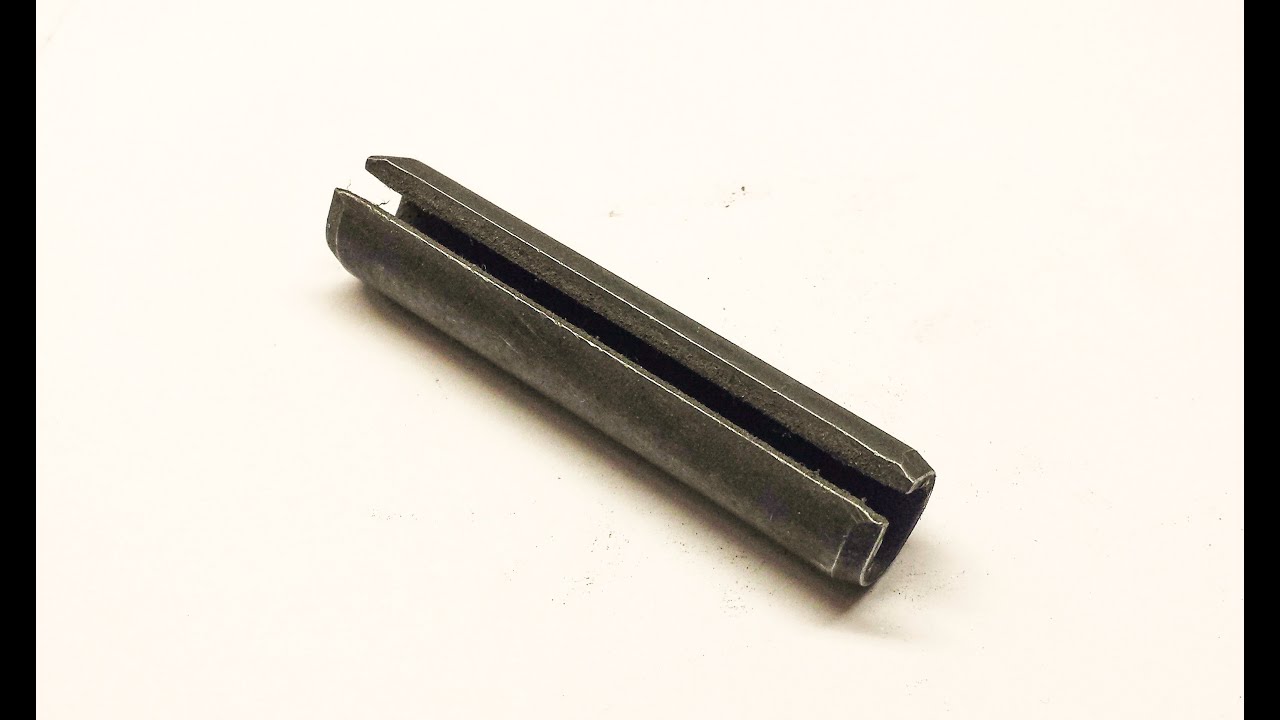 The elastic pin: Installation and extraction