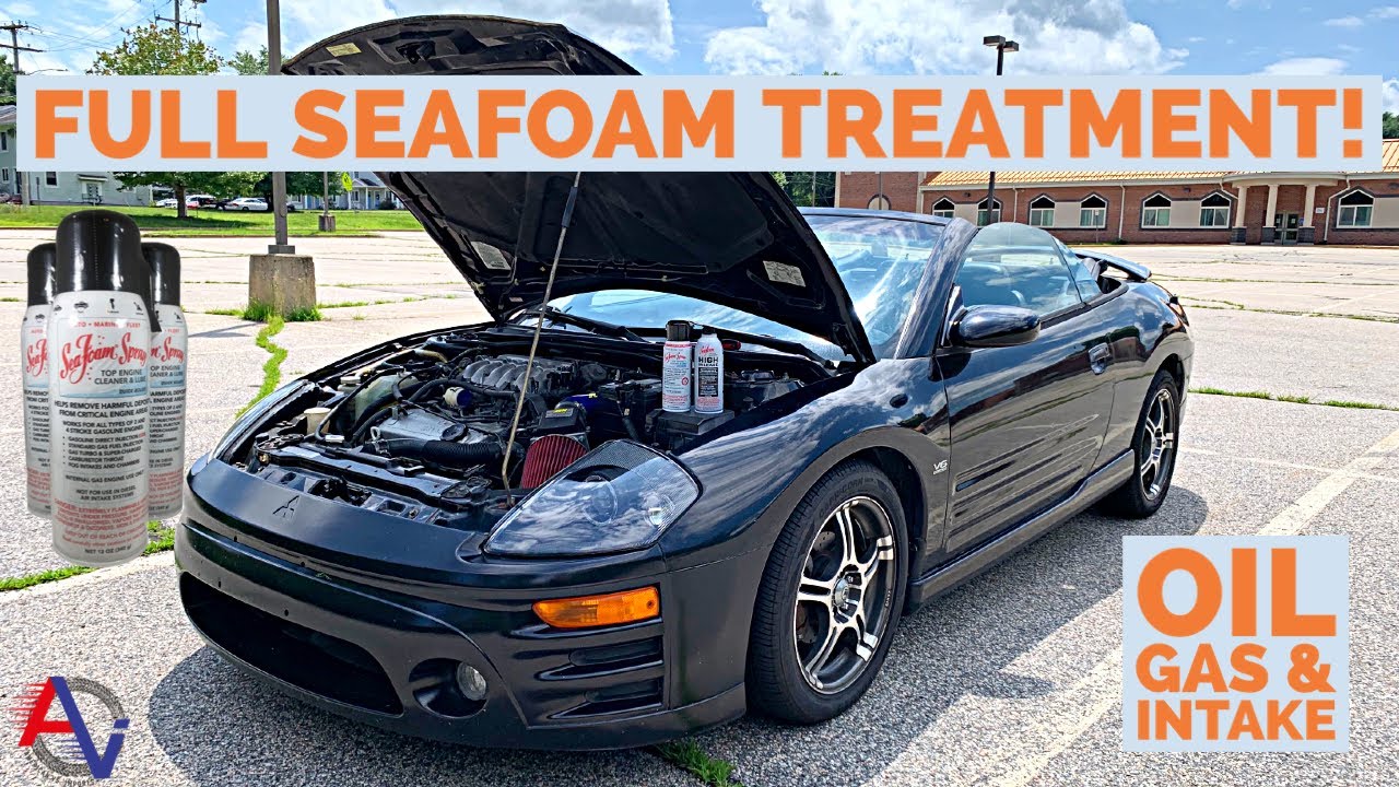 2003 Mitsubishi Eclipse Gets a Full Sea Foam Treatment! | 130K Mile Engine FIRST Time Cleaning!