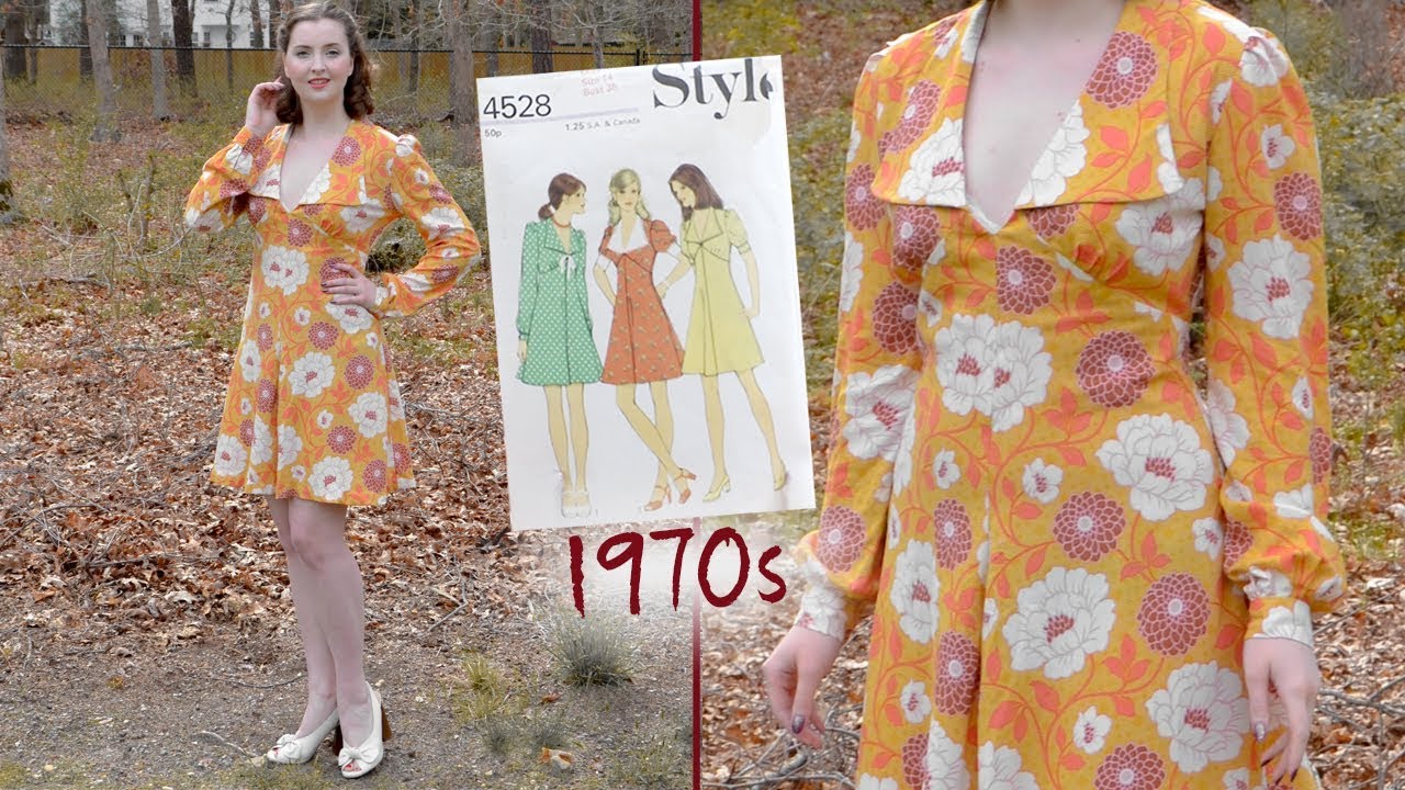 Following a 1970s Sewing Pattern : Sewing through the Decades