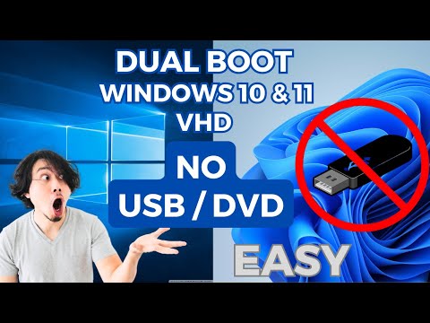 How to Dual Boot Windows 10 and 11 Using VHD Without a Bootable Device