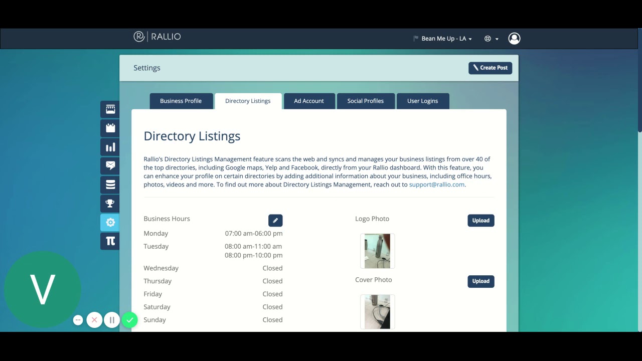 Directory Listings Management Feature