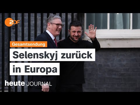 heute journal vom 01.03.25 Folgen von Trump-Eklat, Reaktionen der Ukraine, Appell von Nato-Chef