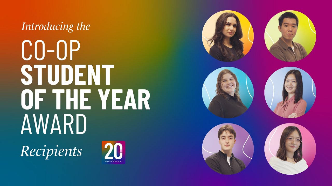 Introducing the 2024 Co-op Student of the Year Award Recipients