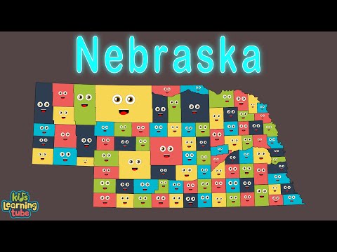 Nebraska - Counties & Geography | 50 States of America