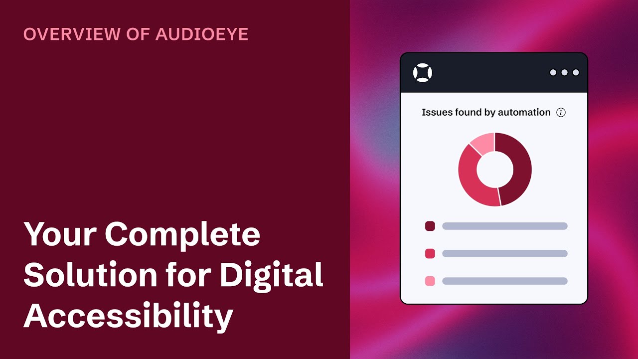 AudioEye: Your Complete Digital Accessibility Solution