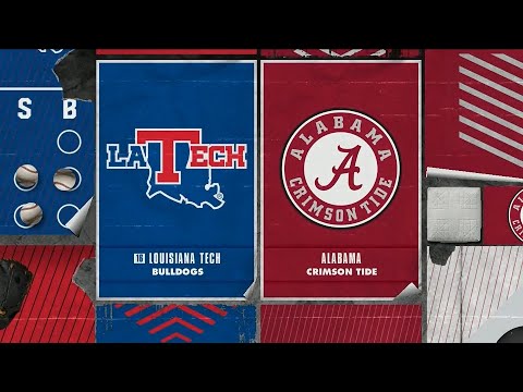2021 NCAA Ruston Regional Game 5: Louisiana Tech vs Alabama Full Highlights