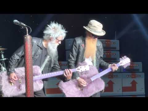 WTF: ZZ Top Bassist Elwood Francis Plays Huge 17-String Bass Onstage ...