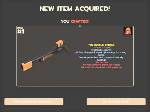 Steam Community :: Video :: Team Fortress 2 Rescue Ranger Craft